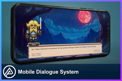 mobile dialogue system gui 도구 unity asset store