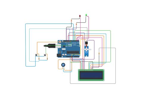 Circuit Design Copy Of Parking Lot Tinkercad
