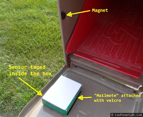 battery powered mailbox notifier sensor to detect door opening type