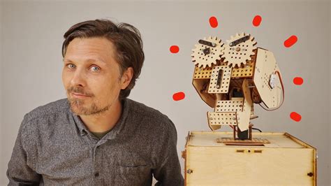 Lasercut Robot Head CARDBOARD ROBOTS