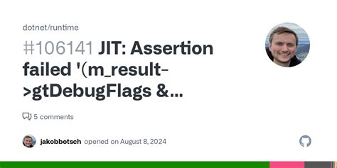 Jit Assertion Failed Mresult Gtdebugflags And Gtfdebugnodemorphed