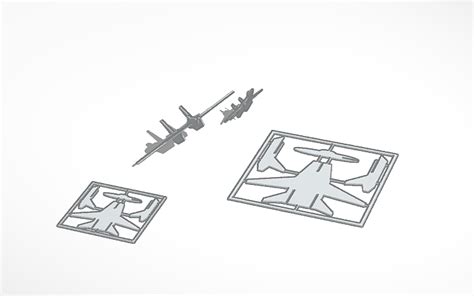 3d Design Airplane Assembly Kit Tinkercad