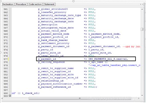 Oracle Ebs Ap取消付款apioracle Ebs应付ap付款取消api Csdn博客