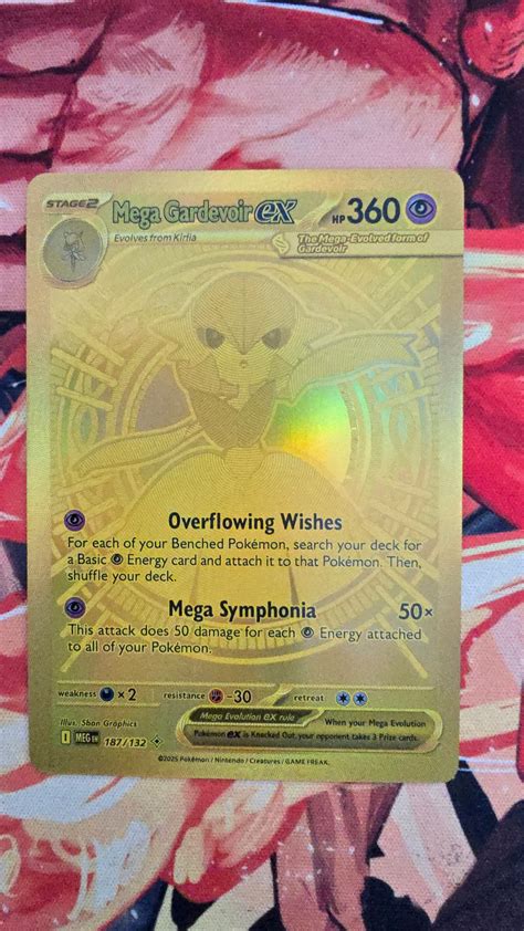 Mega Gardevoir Ex Mur Gold Pokemon English Proxy Card Op Proxies Tcg