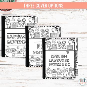 ESL Notes Language Notebook Organization By Lit Language TPT