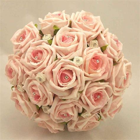 Rose Orbit Pink Rose Wedding Bouquet Bridal Bouquet Flowers Rose Bridal Bouquet