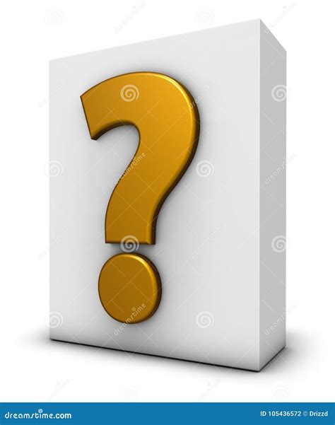 Question Mark And Box Stock Illustration Illustration Of Packet