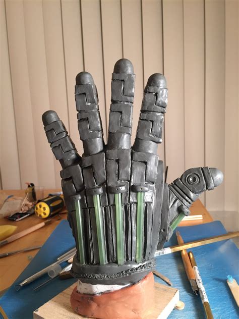 Terminator Glove And Eye 15 Steps With Pictures Instructables