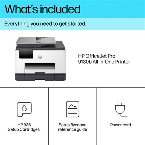 Hp Officejet Pro 9130b All In One Multifunktionsprinter Usb Lan Wifi