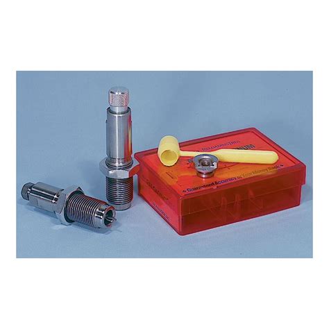 Lee Set 2 Dies Rifle Dies Carabina Rifle Caliber 6mm Ppc