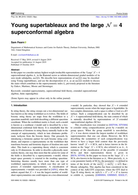 Young Supertableaux And The Large N4 Superconformal Algebra