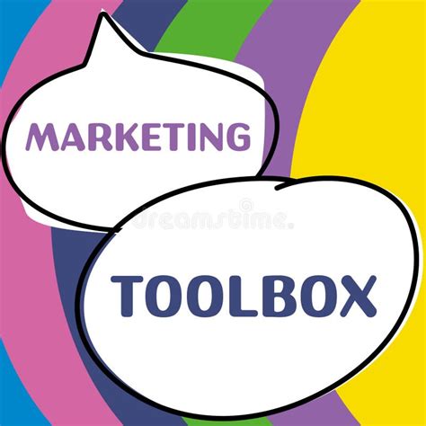 Handwriting Text Marketing Toolbox Internet Concept Means In Promoting A Product Or Services