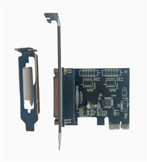 Millennium Technology Pci Express Parallel LPT Adaptor Card WCH 382 Chipset For Desktop With