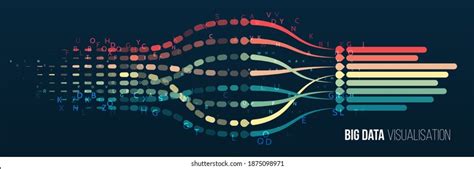 Data Array Visual Concept Website Big Stock Vector Royalty Free Shutterstock
