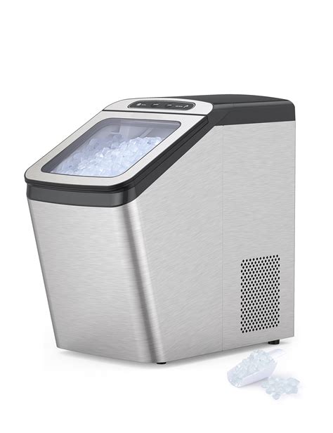 Buy Nugget Ice Maker For Countertop Stainless Chewable Ice Maker Makes Lb Nugget Ice Per Day