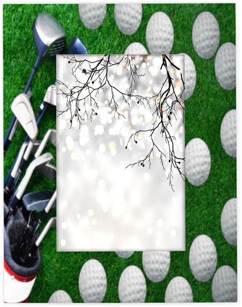 Funky Qiu 8x10 Picture Frame Sport Golf Training Photo