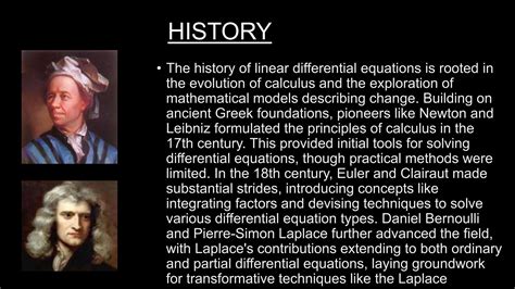 Understanding Linear Differential Equationspptx