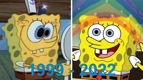 Spongebob 1999 Vs 2022