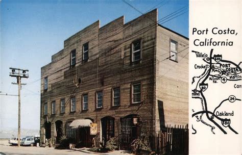 Famous Warehouse On Main Street Port Costa Ca Postcard