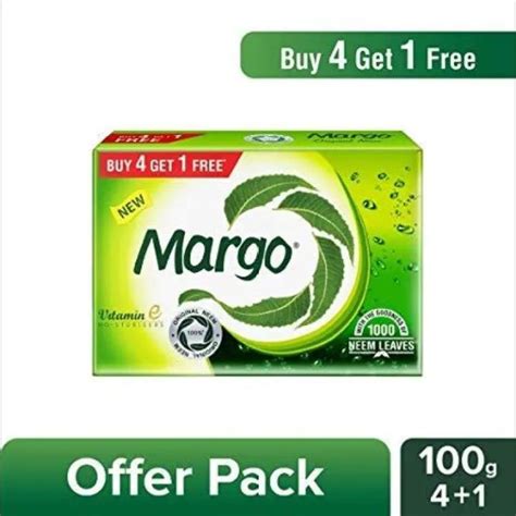 Margo Original Neem Soap 100g X 5pcs Bd