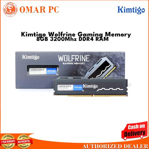 BRANDNEW KIMTIGO WOLFRINE GAMING MEMORY 8GB 3200Mhz DDR4 RAM Lazada PH