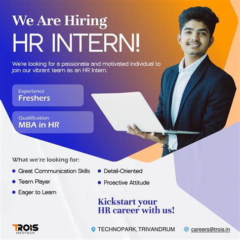 trois infotech on linkedin hiring hrintern fresher troisinfotech