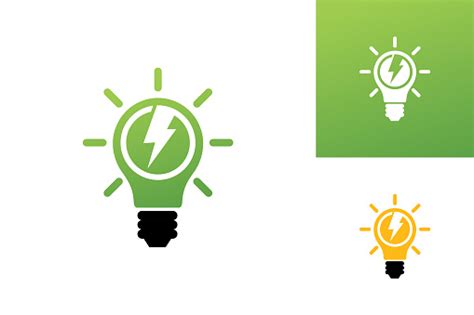 전기 램프 로고 템플릿 디자인 벡터 엠블럼 디자인 개념 창조적 인 기호 아이콘 0명에 대한 스톡 벡터 아트 및 기타 이미지 0명 개념 개념과 주제 Istock