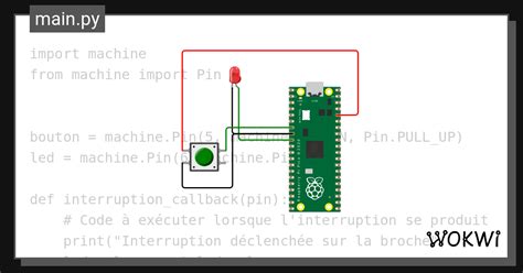 Interrupt Buton Wokwi ESP32 STM32 Arduino Simulator