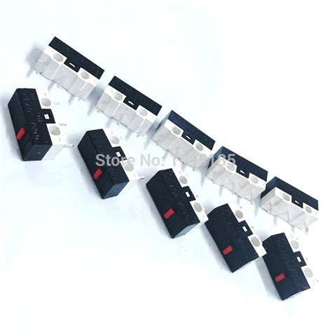 10pcs Button Switch 3pin Mouse Switch Microswitch Vicedeal