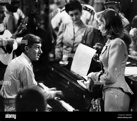Hoagy Carmichael And Lauren Bacall Film Haben Und Nicht Haben Usa 1944