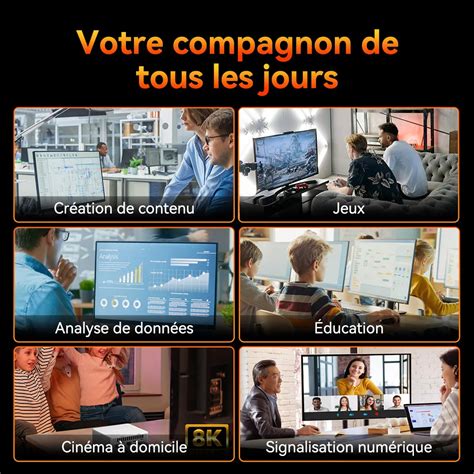 GEEKOM AE8 Mini PC AMD Ryzen 9 8945HS Ou Ryzen 7 8845HS GEEKOM