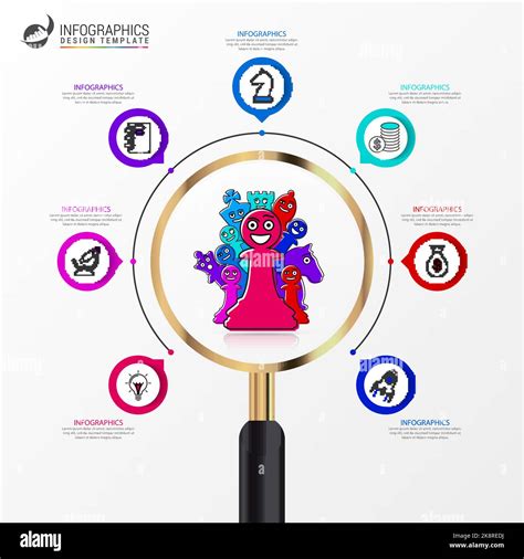 Infographic Design Template Creative Concept With 7 Steps Can Be Used