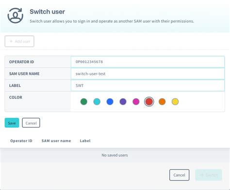 Switch User Soracom Developers