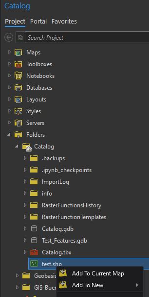 open geodatabase file in arc gis pro esri community