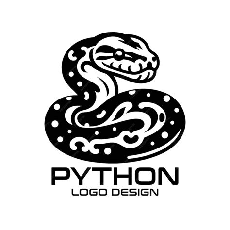 Python Vector Logo Design Premium Ai Generated Vector