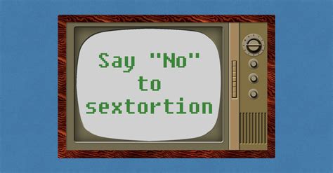 Sextortion Whats New And What To Do VIDEO Sophos News