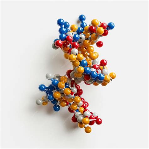 Premium Photo Calmodulin Isolated On White Background Essential Calciumbinding Protein In