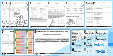 Planit Maths Y6 Addition Subtraction Multiplication And Division Home