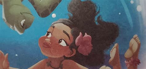 Moana Underwater Book Page 1 By Romanceguy On Deviantart