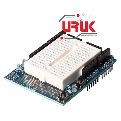 Prototyping Shield For Arduino V Mini Points Breadboard UrukTech