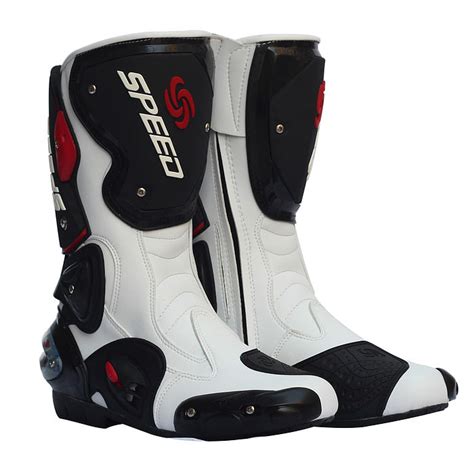 Мотоботы ProBiker SPEED 2 высокие белые купить за 11 990 р. в СПб ...