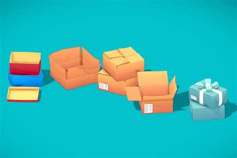 Box Games Packages 3d Props Unity Asset Store