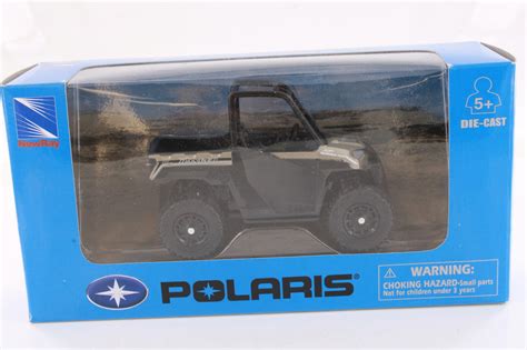 Mini Polaris Ranger Xp1000 Eps Black New Ray R 22992 Model Toy Vehicle