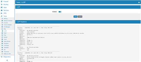 22 7 Lldp — Vt Air 25 04 1 Documentation