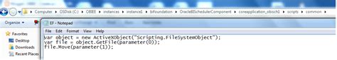 Obiee Actions In Agents Part 2