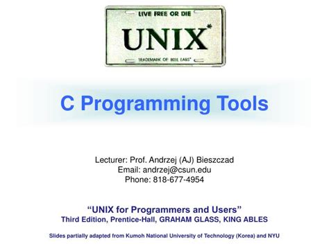 PPT C Programming Tools PowerPoint Presentation Free Download ID