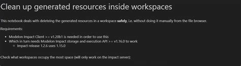Clean Up Storage Help Center