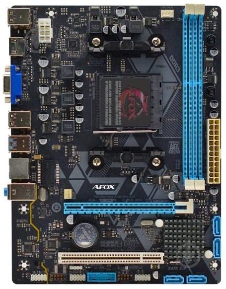 ᐉ Материнская плата Afox A88 Ma5 Socket Fm2 Amd A88x Micro Atx
