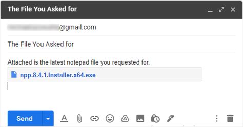 how to send executable exe files in gmail webnots