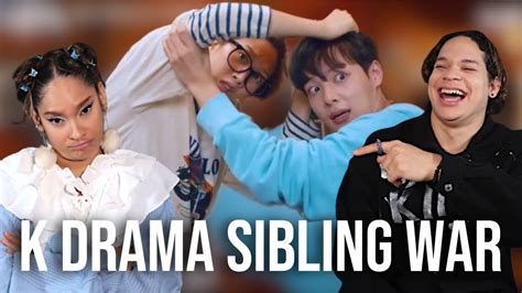 Siblings React To K Dramas Sibling Funny Moments 😂 Youtube